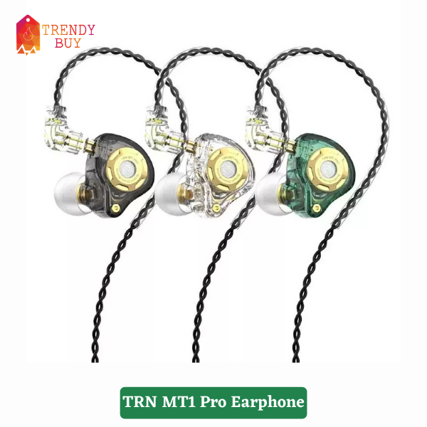 TRN MT1 Pro with MIC HiFI Dynamic Driver In-Ear Monitor HIFI Bass ...