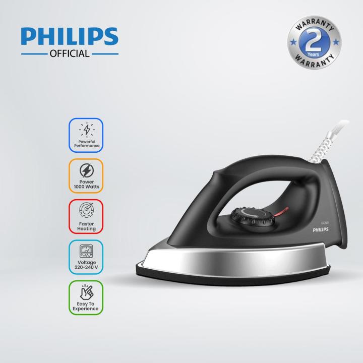 Philips Dry Iron GC181/80 1000 watt | Daraz.com.bd