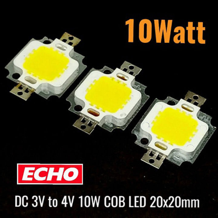 DC 3V to 4V COB LED 10W White Super Bright Intensity SMD COB Light ...