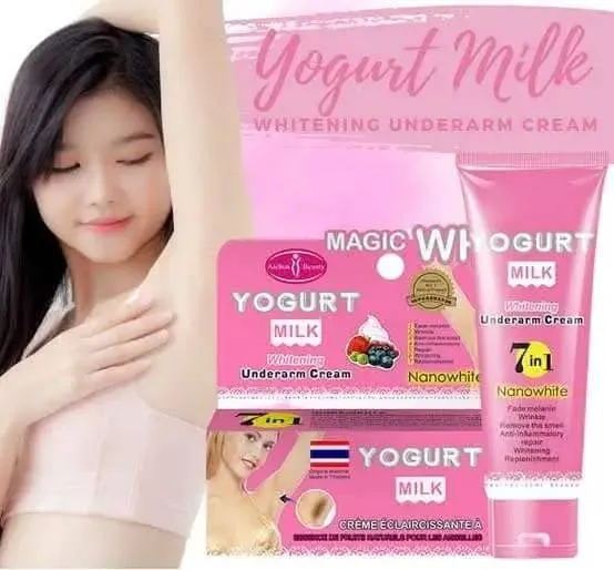 Aichun Beauty 7 in 1 Magic White Yogurt Milk Underarm Cream 80 gm - Magic White | Daraz.com.bd