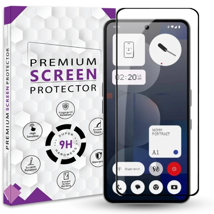 Nothing Phone (3a) Pro/Nothing Phone (3a) Big Curved Anti-Static Anti ...