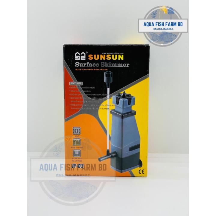 Sunsun Surface Skimmer(JY-02) For Aquarium Fish Tank | Daraz.com.bd