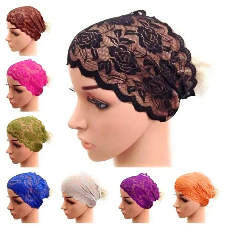 Net Hijab's Inner Cap For Women 5pes | Daraz.com.bd