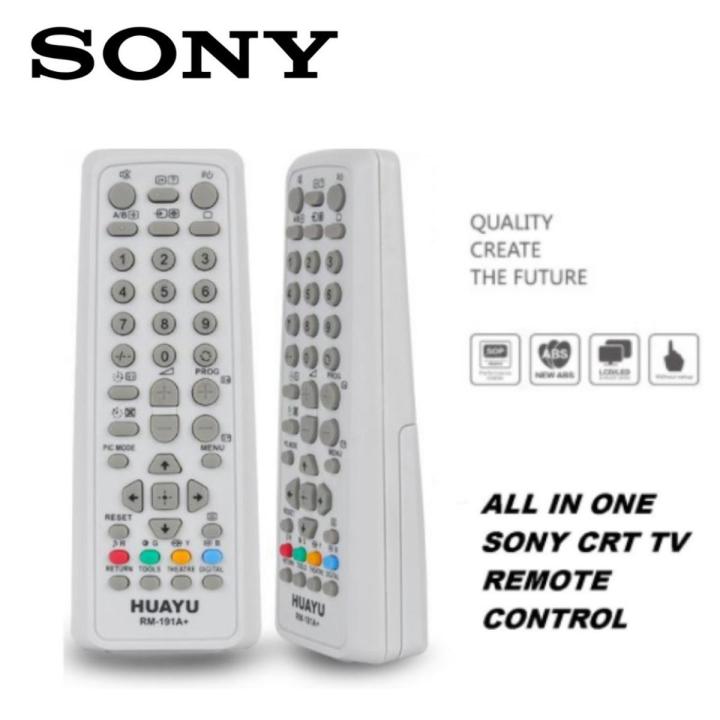 SONY CRT TV Universal Master Remote Control RM-191A-1 | Daraz.com.bd