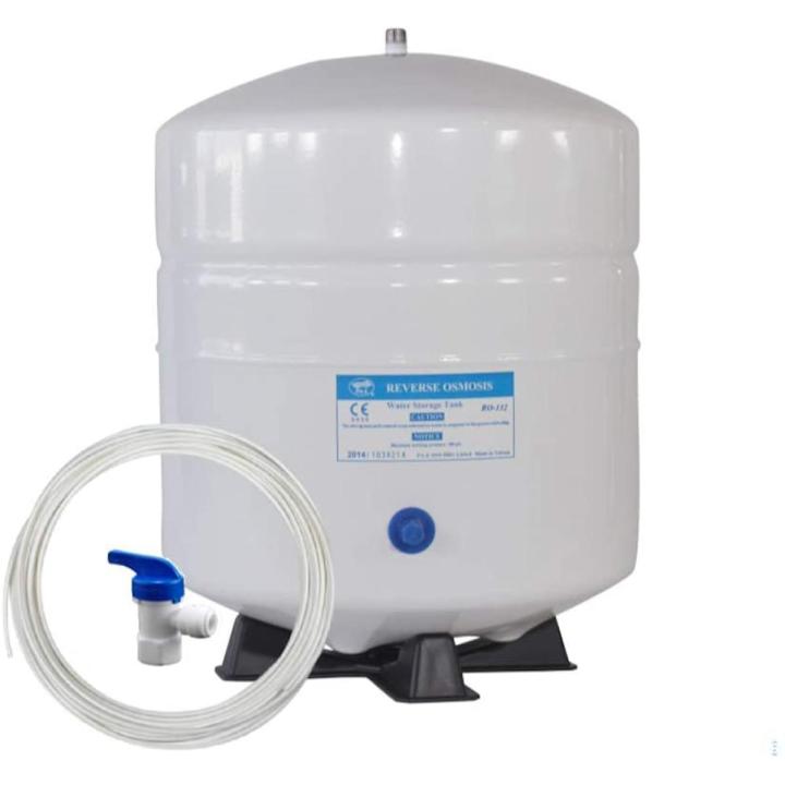 Water Purifier Storage Pressure Tank Metal (3.2 Gal Capacity 12 Lt ...