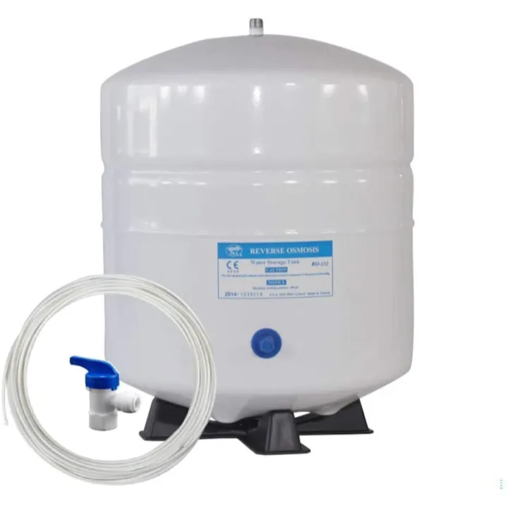 Water Purifier Storage Pressure Tank Metal (3.2 Gal Capacity 12 Lt ...