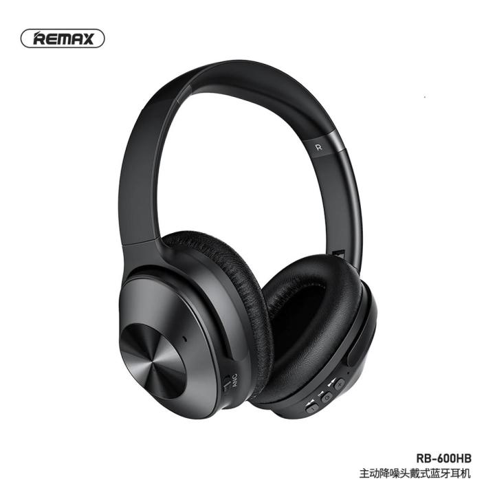 Remax RB-600HB Active Noise Cancelling HiFi Rotatable Foldable Portable ...