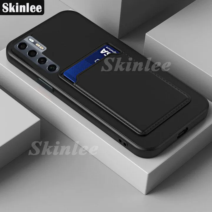 Phone Case TCL20 Pro 5G Back Cover Wallet Liquid Silicone Protection ...
