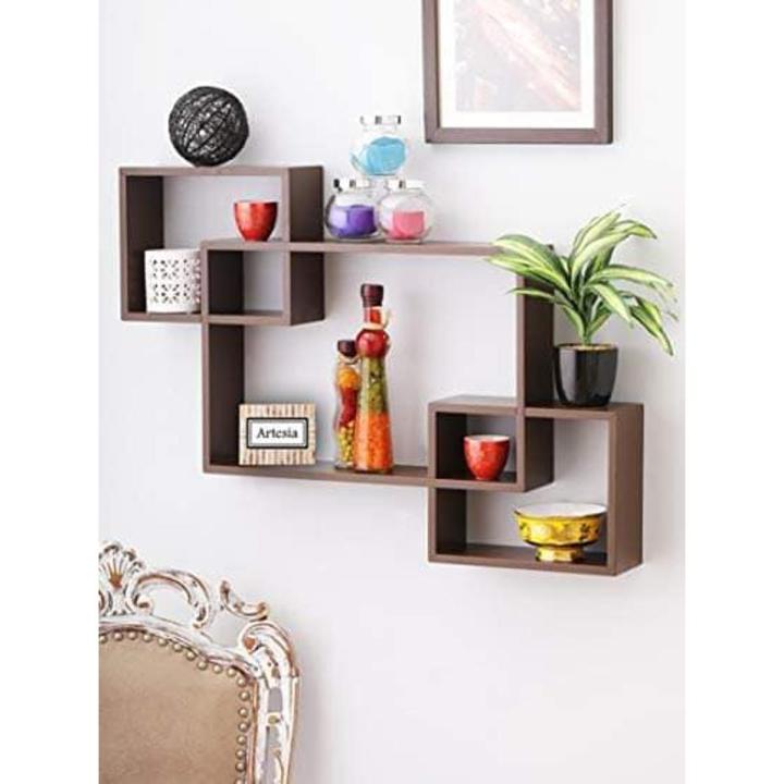 Wall mounted showpiece bookshelf wall decor | Daraz.com.bd