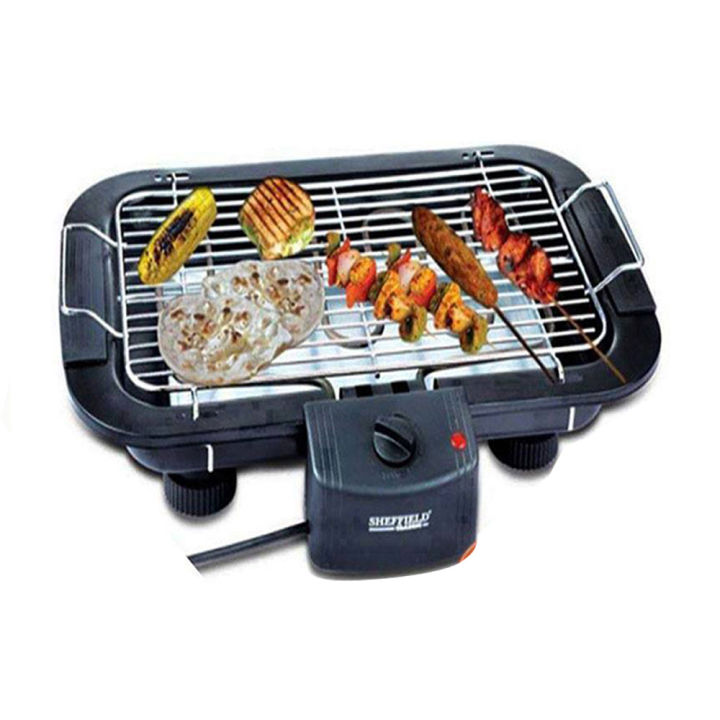 3 In 1 Electric BBQ Grill Machine – Black | Daraz.com.bd