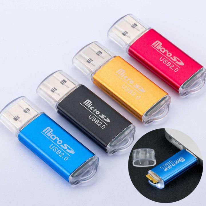 Card READERS Metal Body Mini SD Memory Card Reader For USB Devices ...