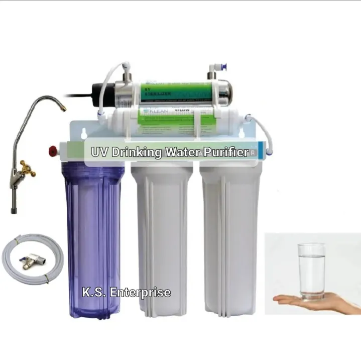 UV 5 Stage Drinking Water Purifier Filter (Electrical) | Daraz.com.bd