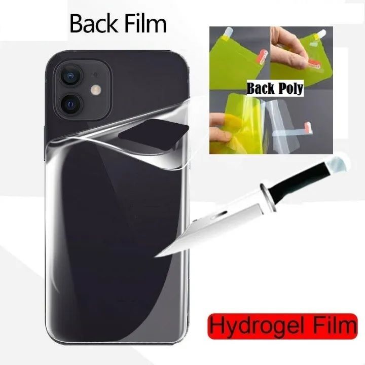 For apple iphone 12 Back Poly Sticker transparent | Daraz.com.bd