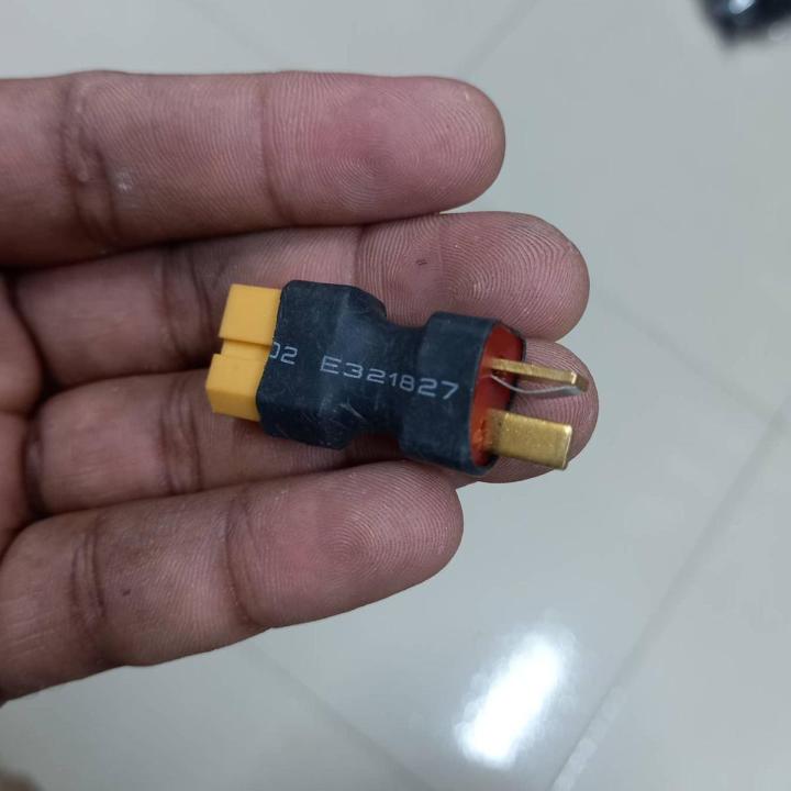 XT60 Female To T Dean Male Plug Conversion Connector No Wire Adapter ...