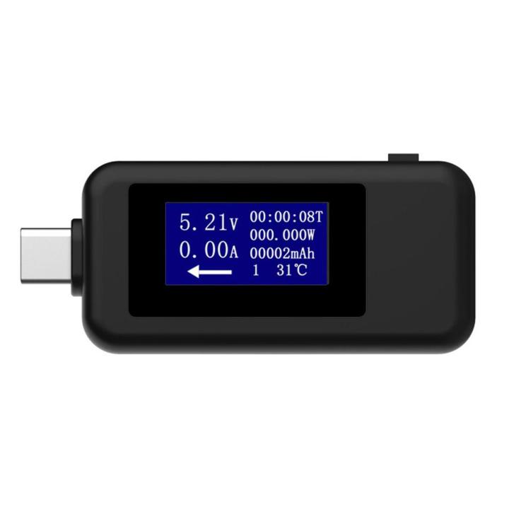 OIMG Type-C Multifunction Dual Usb Voltmeter Tester Monitor Current ...