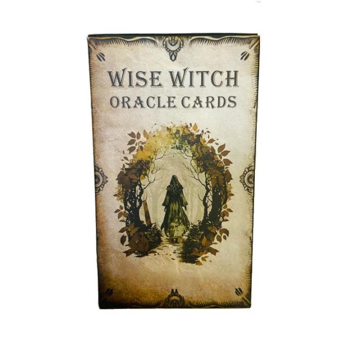 12*7cm Wise Witch Oracle Deck A 20 cards English t Learning Fortune ...