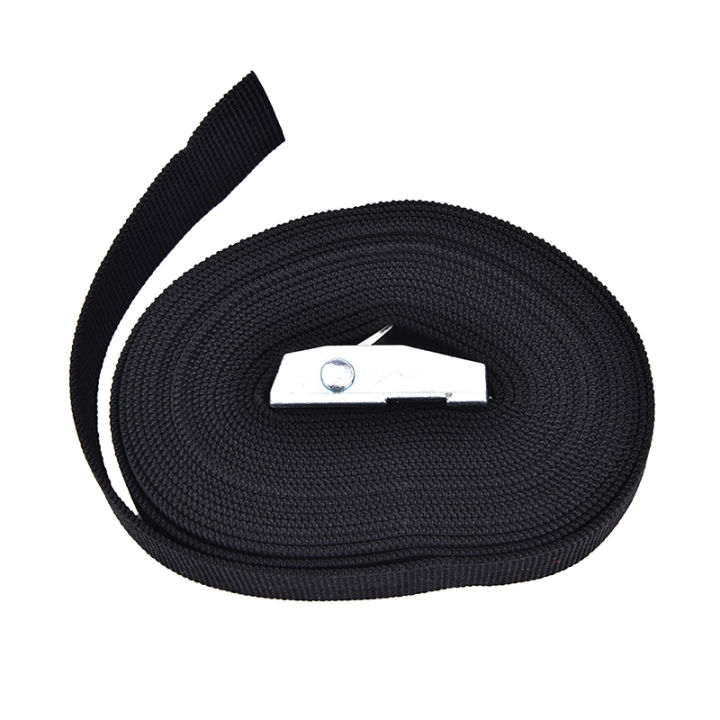 Nylon Pack Cam Tie Down Strap Lash Luggage Bag Belt Metal Buckle ...