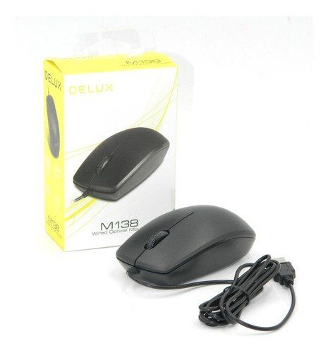 Delux M138 Wired Mouse | Daraz.com.bd
