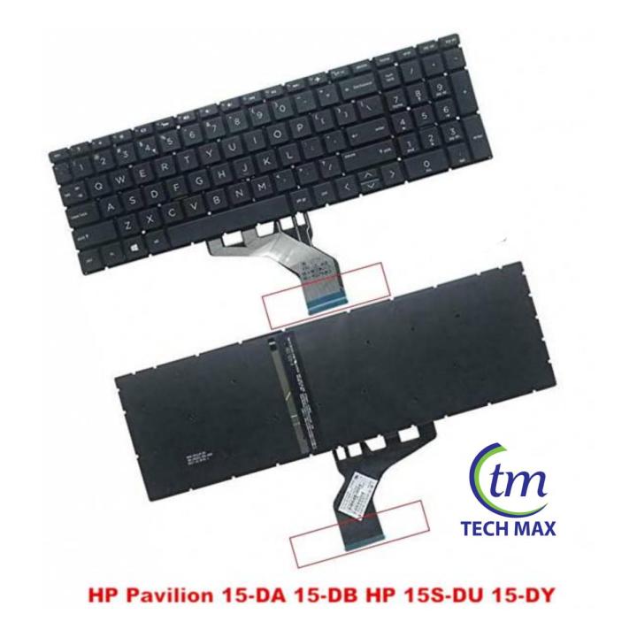 Laptop Keyboard For Hp 15-Cn 15-Cw 15-Cr 15-Cs 15-Da 15DA Black ...