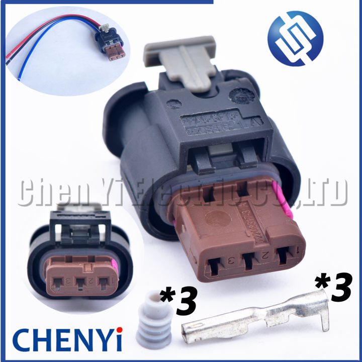 3 Pin Car Reversing Radar plug Crankshaft position sensor Connector ...