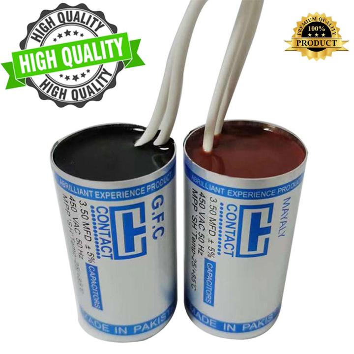 100% original GFC Ceiling Fan Capacitor 3.5MFD | Daraz.com.bd