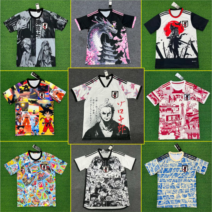 One Japanese anime football jersey, ragon all la Samurai national team ...