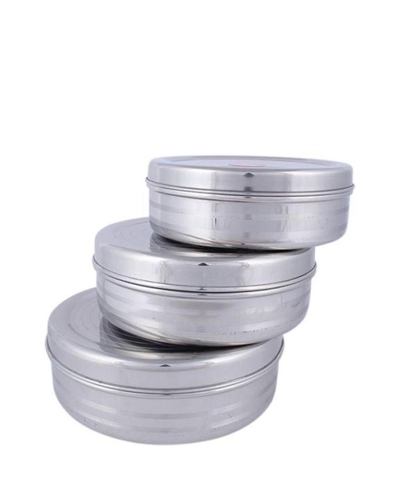 Box Set 3pcs - Silver | Daraz.com.bd