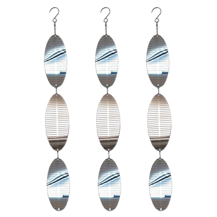 Highly Reflective Bird Scare Discs Set,9 Metal Disc Decoration for ...
