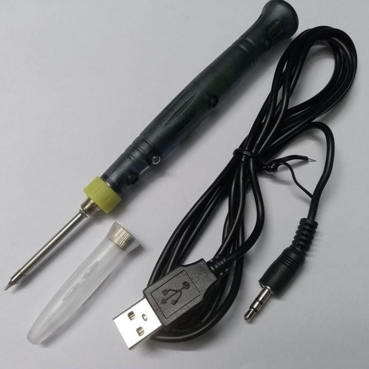 MINI ELCTRIC USB5V Soldering Iron 5V Soldering Iron Kit5V USB Soldering ...