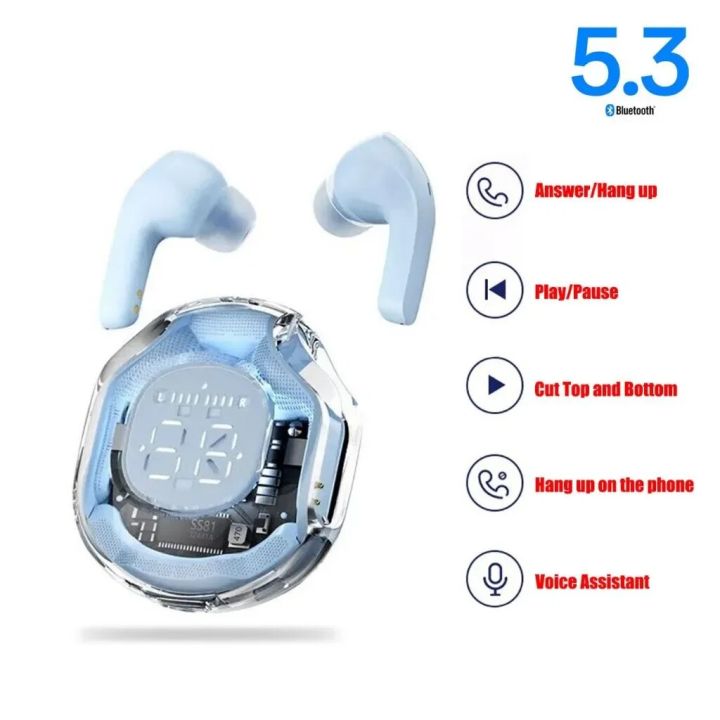 NEW original T8 True Wireless Earbuds Bluetooth Earphone Touch Control ...