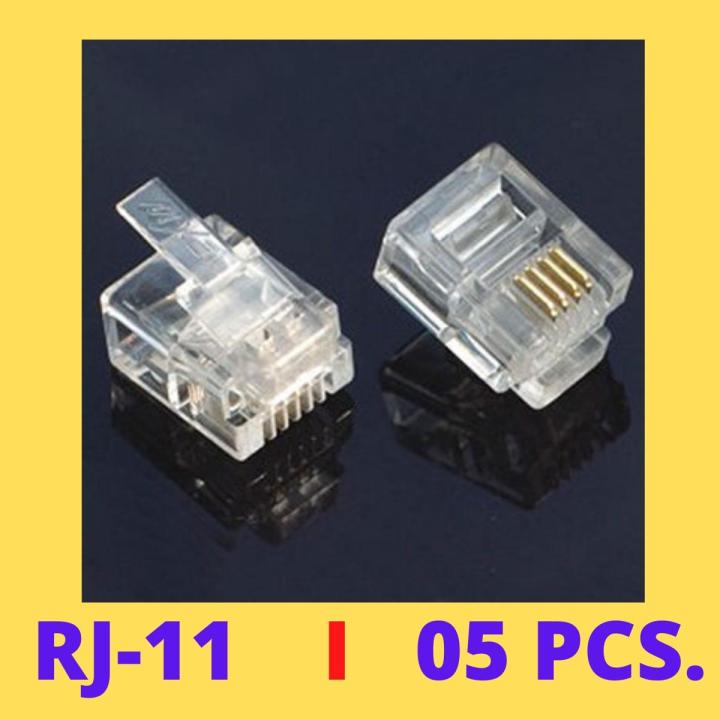 RJ11 Connector For Telephone Intercom PABX System | Daraz.com.bd