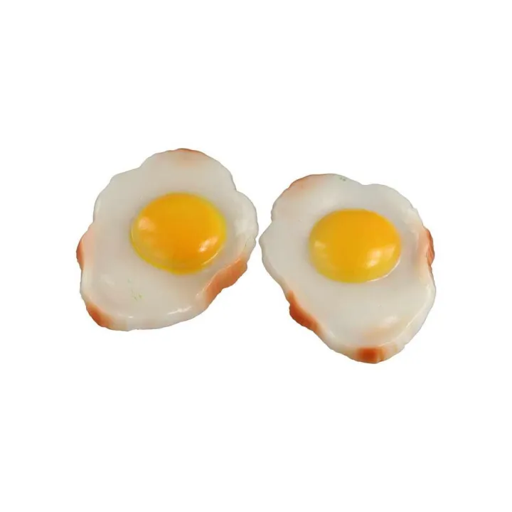 Poached Egg Western Food Simulation Steak Model Cooking Toys Simulation ...
