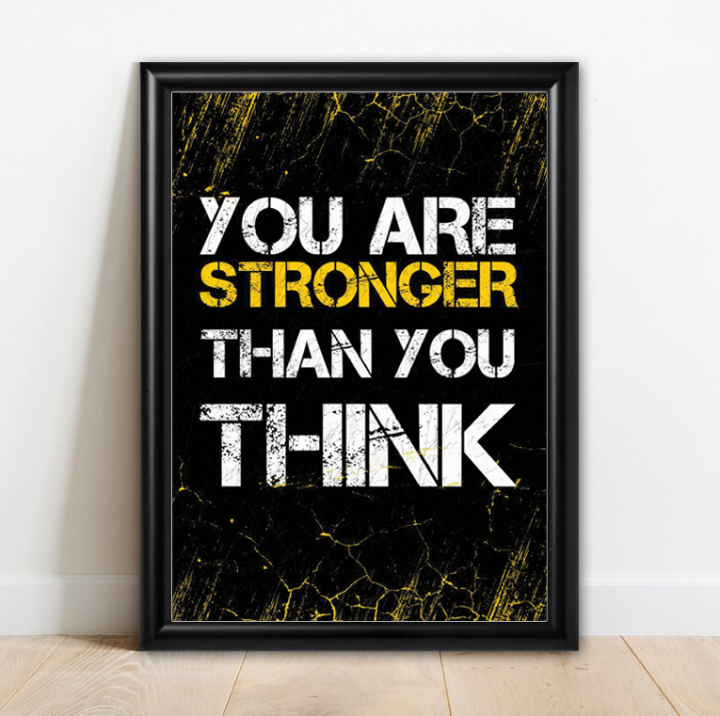 Inspirational Wall Frame Motivational Quotes for Home Office Study Room ...