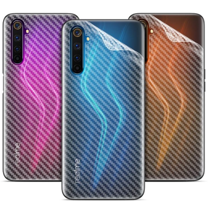 Realme 6 Pro - Carbon Fiber Back Poly Sticker | Daraz.com.bd