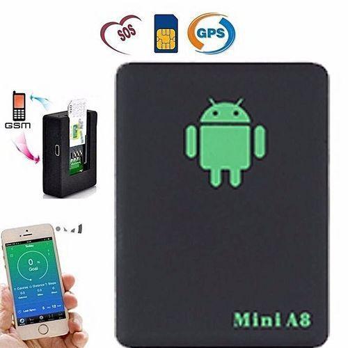 Mini A8 GPS/GSM/GPRS Tracking Device - Black | Daraz.com.bd
