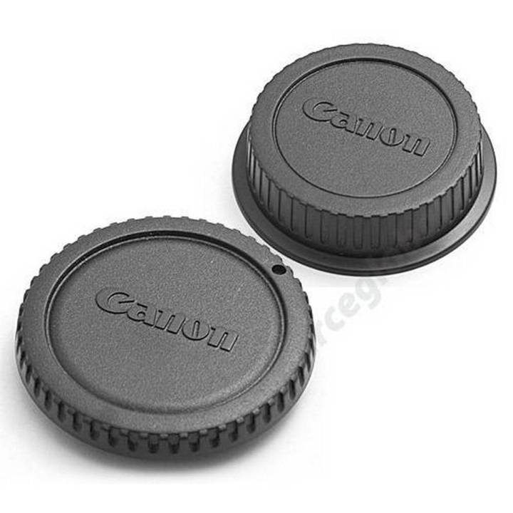 Canon Body Cap & Canon Lens Back Cap Kit. | Daraz.com.bd