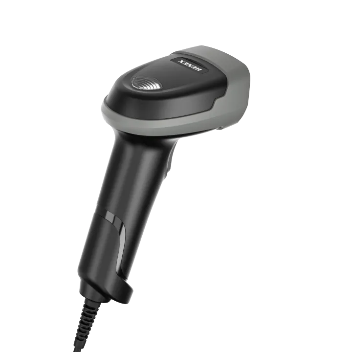 "Henex H1100 2D Barcode Scanner with stand – High-Speed Wired Scanner ...