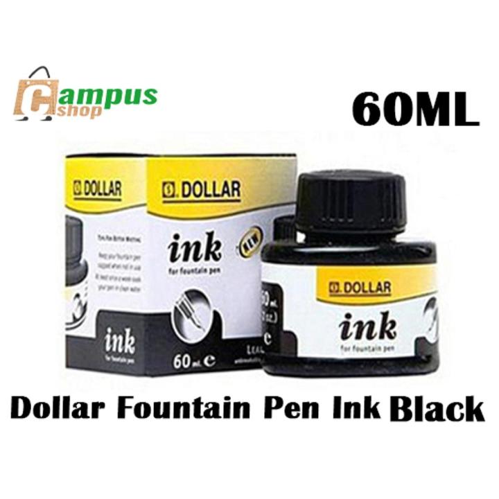 Dollar Fountain Pen Ink 60 ml (Black) | Daraz.com.bd