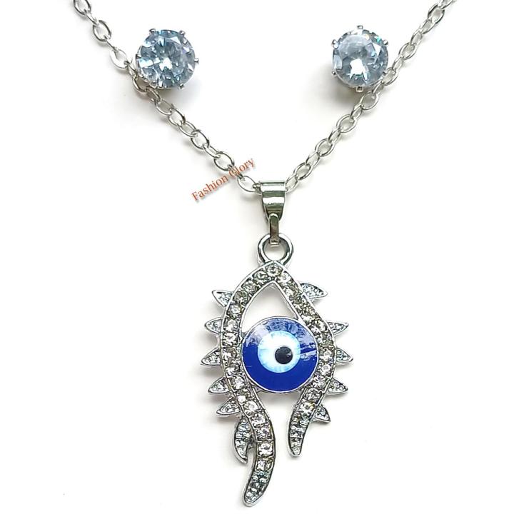 New Pendulum Chin Locket With Earrings Neckless/Choker for Girls and ...