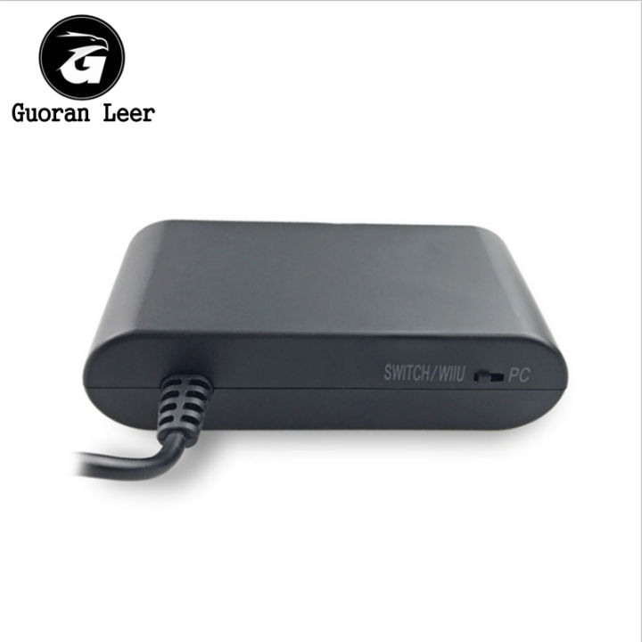 Game Controller Adapter Support 4 Controllers Universal 3-In-1 Gaming Handle Connector ...