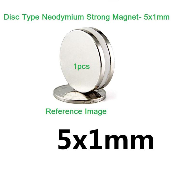 5x1mm DISC Neodymium Magnet 5x1mm Industrial Super Strong Neodymium ...