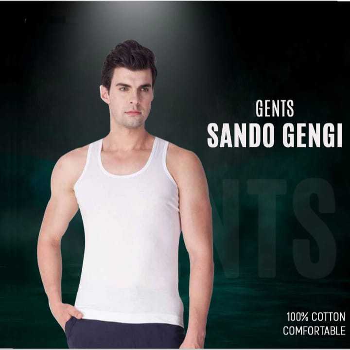 Cotton Vest for Men Sando Genji - 1 Piece | Daraz.com.bd