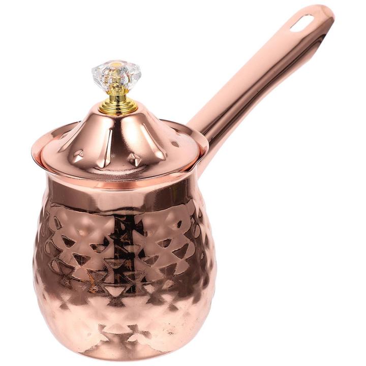 Turkish Coffee Pot Stove Top Coffee Maker Stainless Steel Cezve With ...