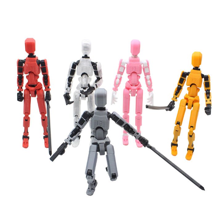 Multi-Jointed Movable Robot 3D Printed Mannequin Toyslucky 13 Dummy ...