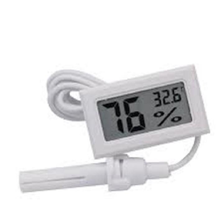 Mini Digital Hygrometer LCD Display Temperature and Humidity Display ...