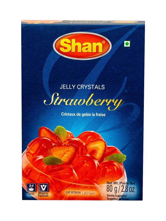 Shan Jelly Crystals Strawberry (80g) | Daraz.com.bd