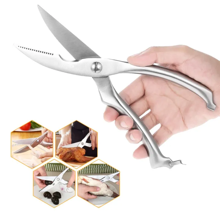 Kitchen Scissors/ Fish Cutting Scissors -High Quality Multipurpose Use ...