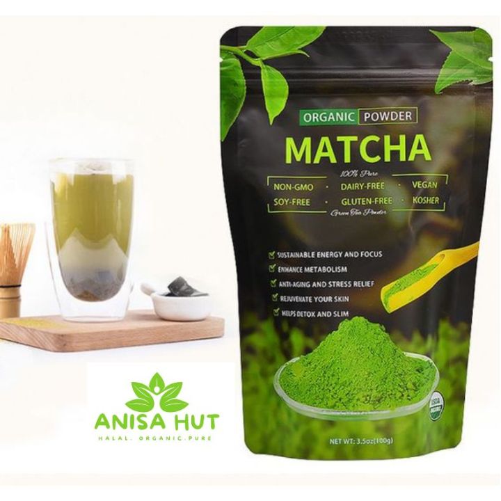 MATCHA ORGANIC TEA POWDER 100 GRAM | Daraz.com.bd