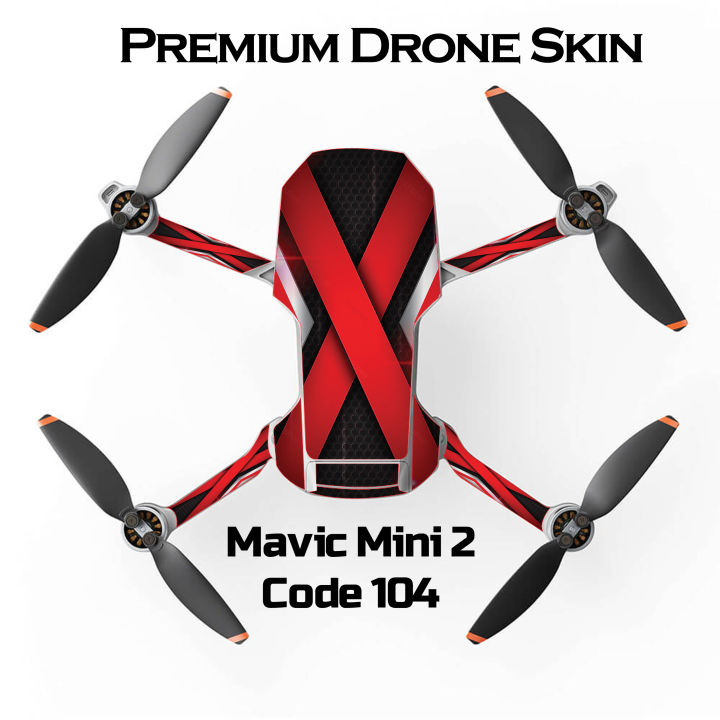 Drone Sticker Set For DJI Mini 2 - skin stickers are precisely designed ...