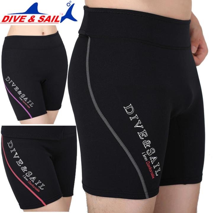 Dive Saill 1.5MM Neoprene Wetsuit Shorts Diving Suits Swimming Pants ...
